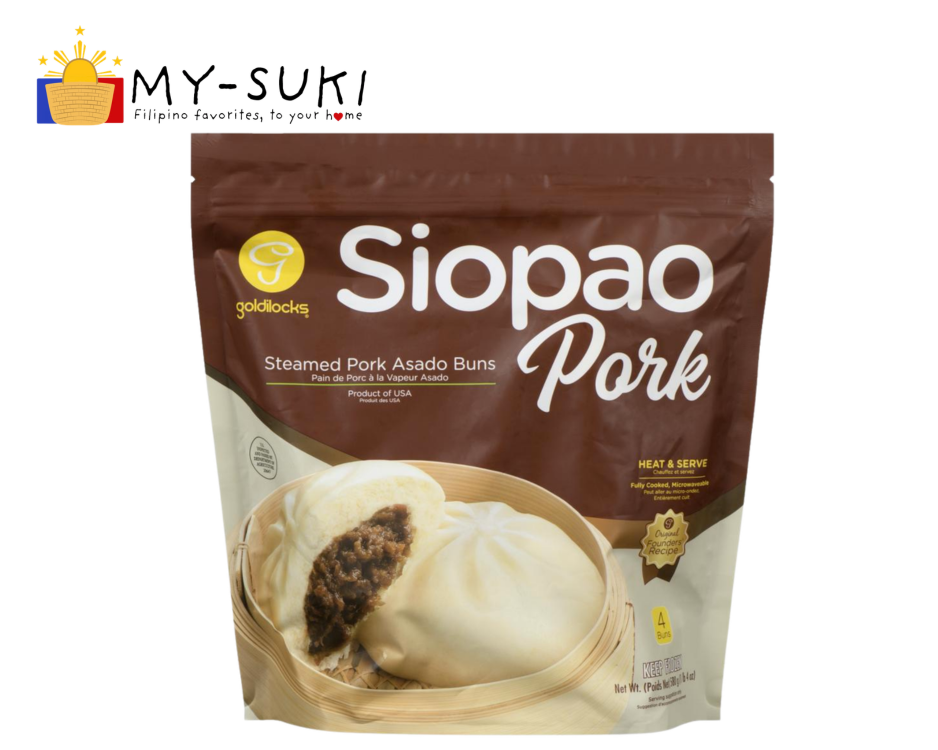 Goldilocks Siopao Asado Pork Steam Bun 4pcs – My Suki